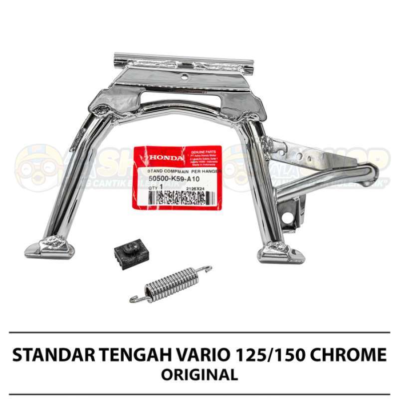 Jual Standar Tengah Vario 125 / 150 Chrome Original Honda Standar 2 Ganda Di Seller Regstore ...