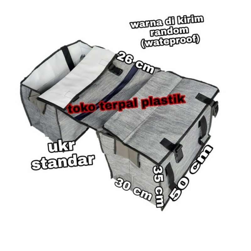 Jual Tas Kurir Tas Obrok Tas Sales Tas Pos Tas Motor Sadel Bag Samping ...