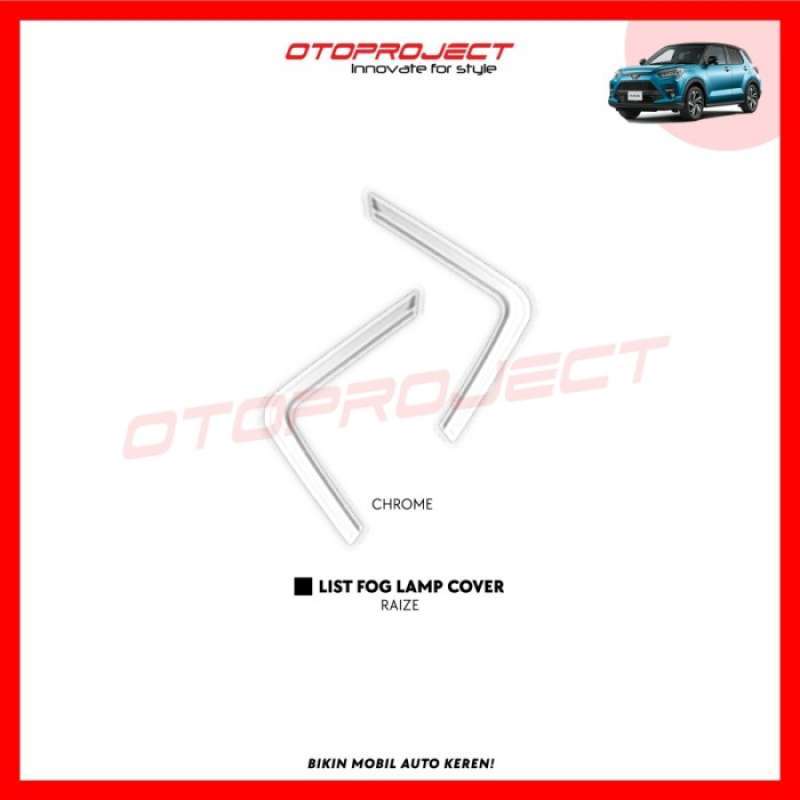 Jual List Fog Lamp Cover Car Raize Chrome Otoproject Di Seller ...