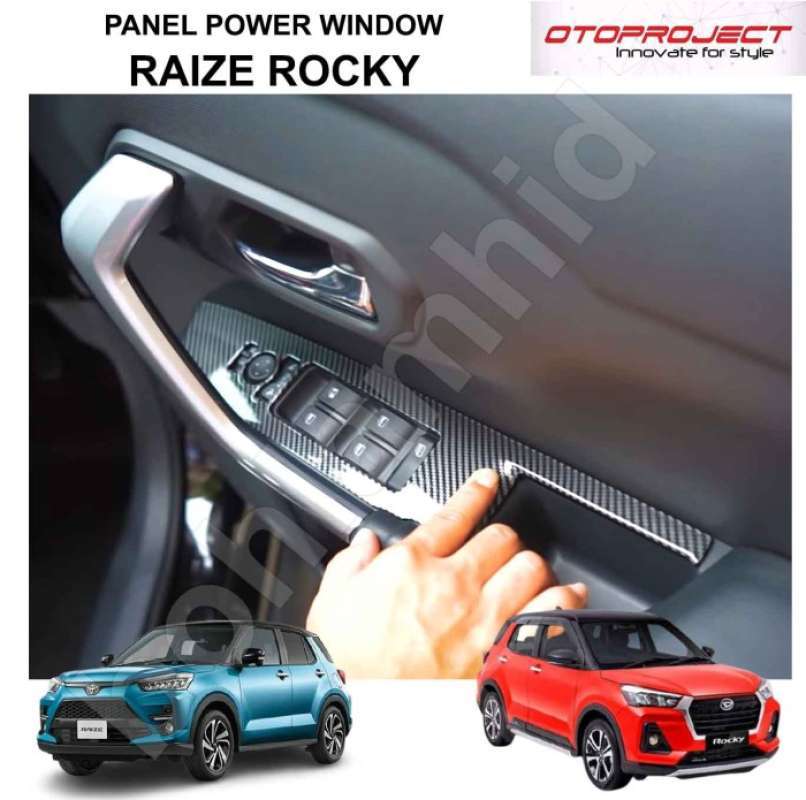 Jual Cover Window Panel Raize Rocky Cover Armrest Otoproject Door Panel ...