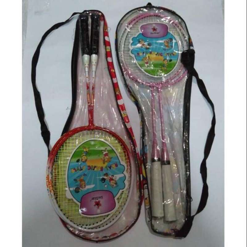 Promo Raket Badminton Anak (isi 2 Pcs)/raket Bulutangkis Anak ...