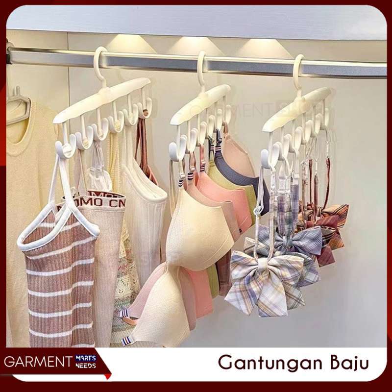 Jual Hanger Cabang Pakaian Baju Celana Topi Inner Wear Organizer Lemari ...