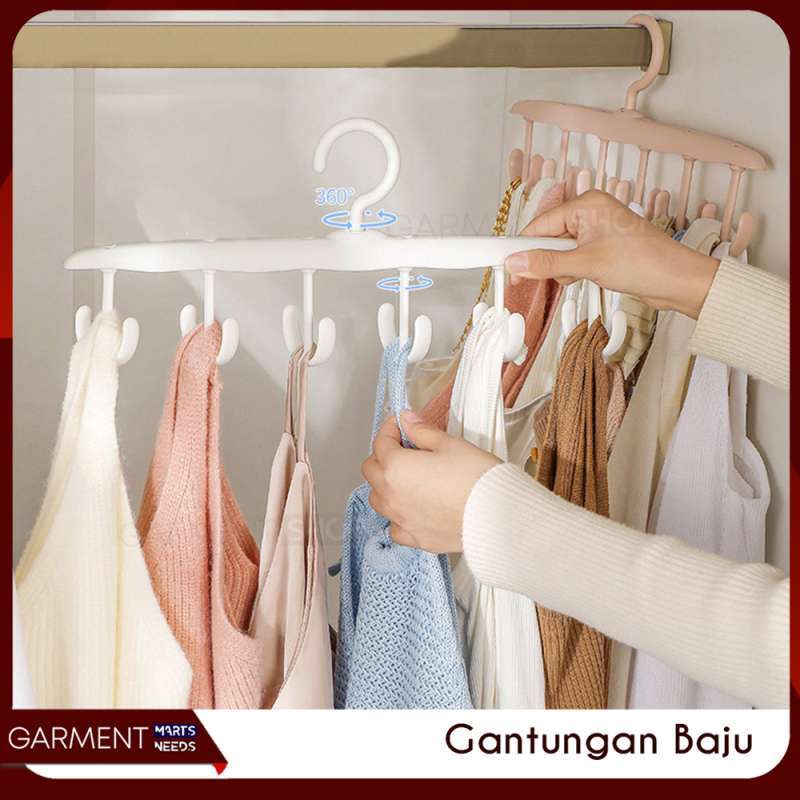 Jual Hanger Cabang Pakaian Baju Celana Topi Inner Wear Organizer Lemari ...