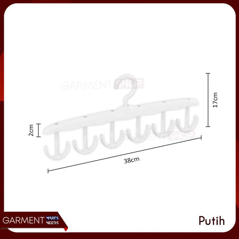 Jual Hanger Cabang Pakaian Baju Celana Topi Inner Wear Organizer Lemari ...