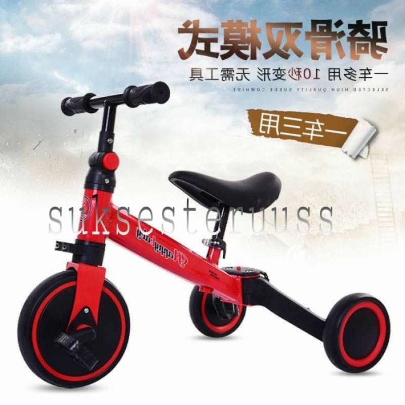 Promo Mainan Sepeda Anak 3 Roda 2in1 Sepeda Keseimbangan Anak Balance ...