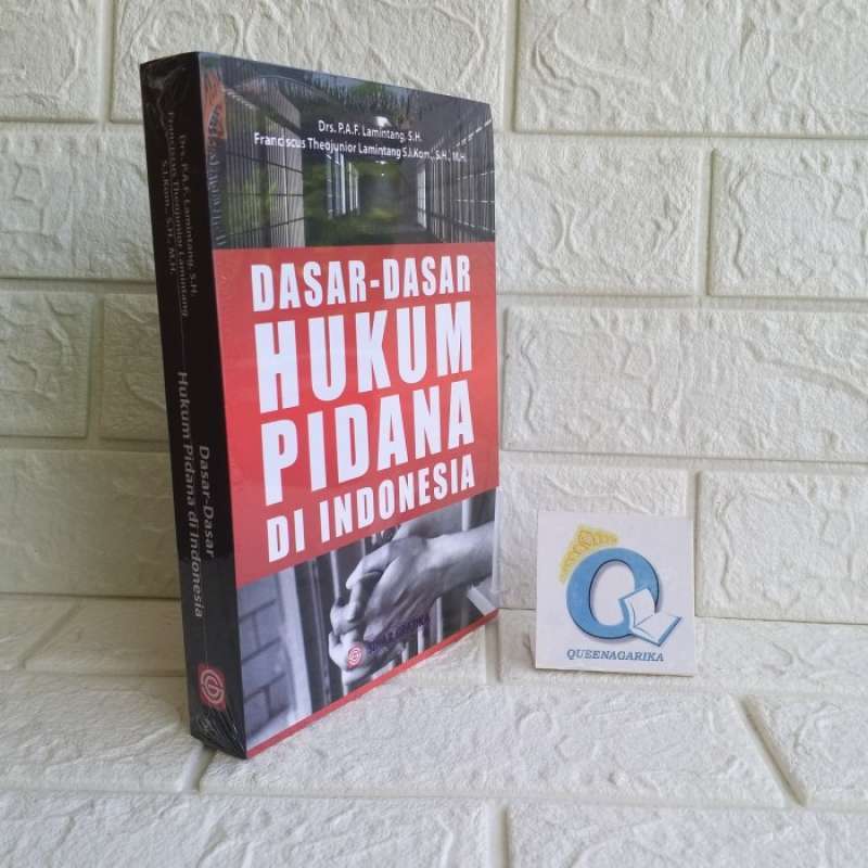 Promo Buku Dasar Dasar Hukum Pidana Di Indonesia Lamintang Diskon 23% Di Seller Sumijayeti Store ...