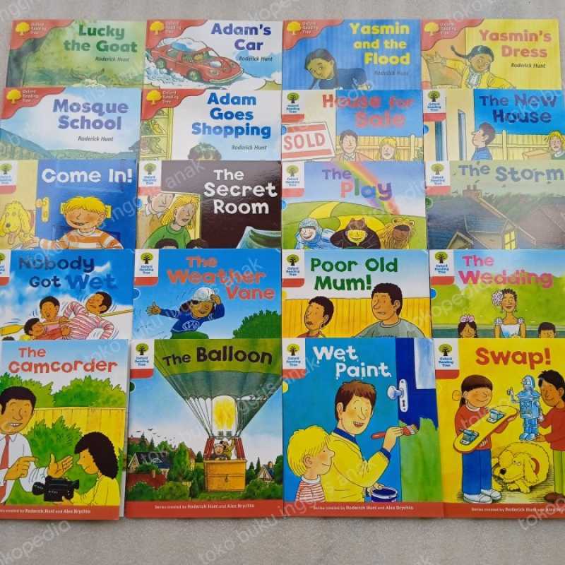 Promo Oxford Reading Tree Level 4 (42 Books) Diskon 23% Di Seller ...