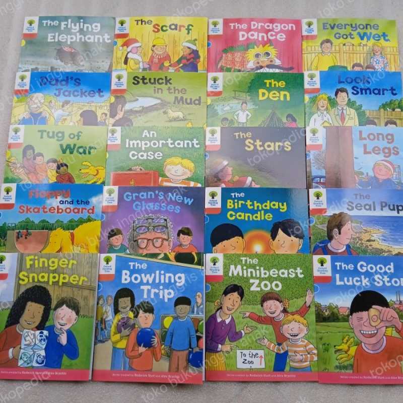 Promo Oxford Reading Tree Level 4 (42 Books) Diskon 23% Di Seller ...