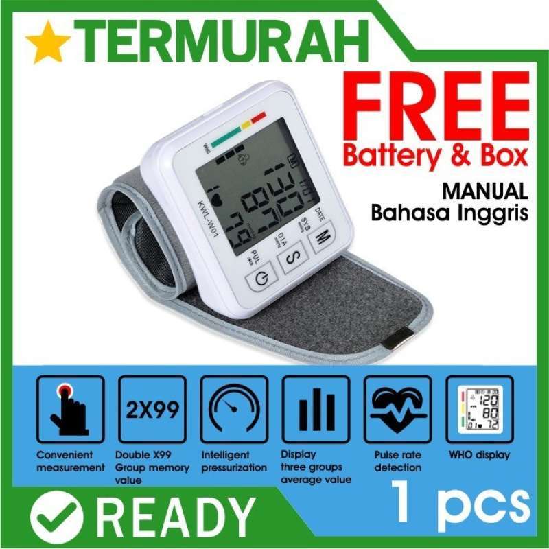 Promo Alat Pengukur Tekanan Darah Tensimeter Digital Tensi Meter ...