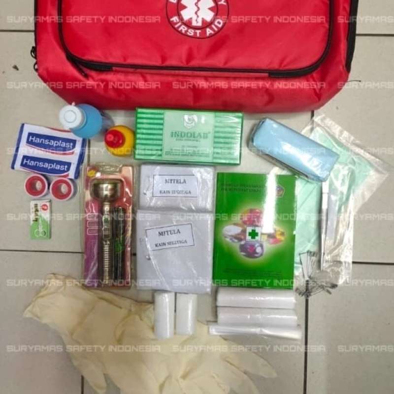 Promo Tas P3k Murah Dan Bagus/first Aid Kits Set Dengan Isi Diskon 23% ...