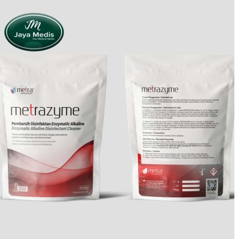 Promo Alkazyme Enzymatic Disinfectant - Alkapharm - 1 Pack 25 Gram ...