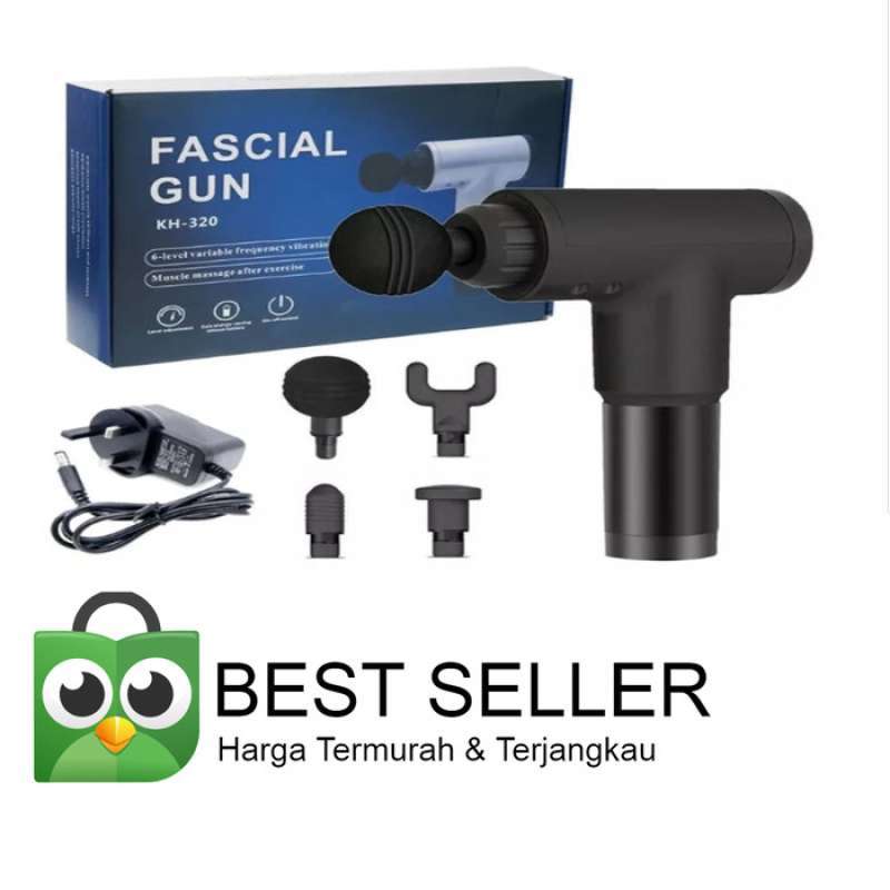 Promo Massage Gun Deep Tissue Muscle Massager Gun Alat Pijat Getar 5225
