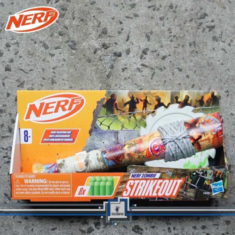 Promo Nerf Zombie Strikeout Baseball Bat Blaster Diskon 23% Di Seller ...
