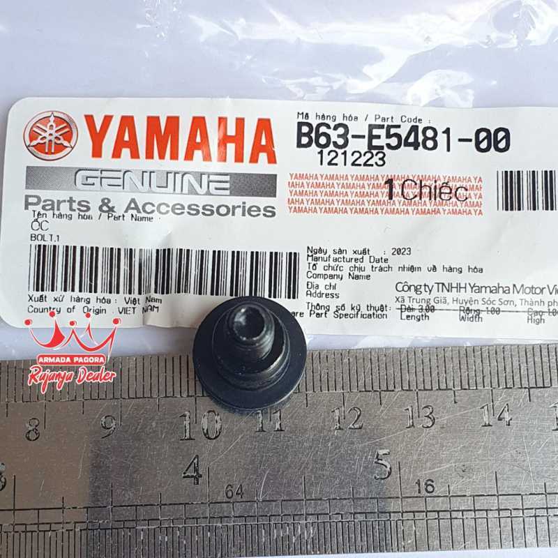 Jual Baut Cover Cvt Nmax Aerox New / B63-e5481-00 Di Seller Yamaha ...