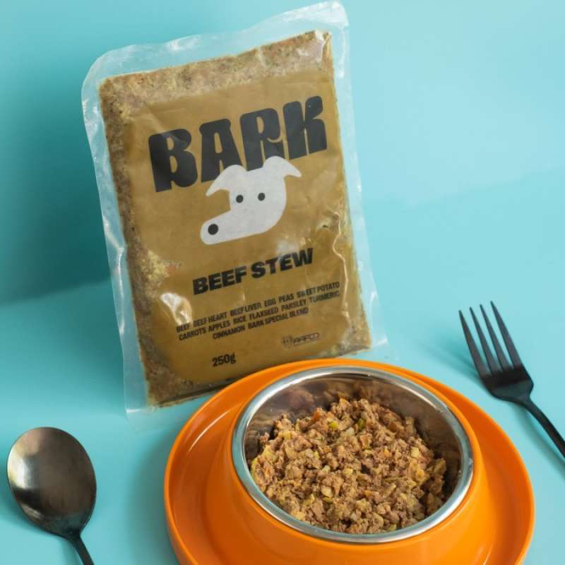 Promo Bark Cooked Dog Food - Beef Stew With Flaxseeds (1 Kg) Diskon 23% ...
