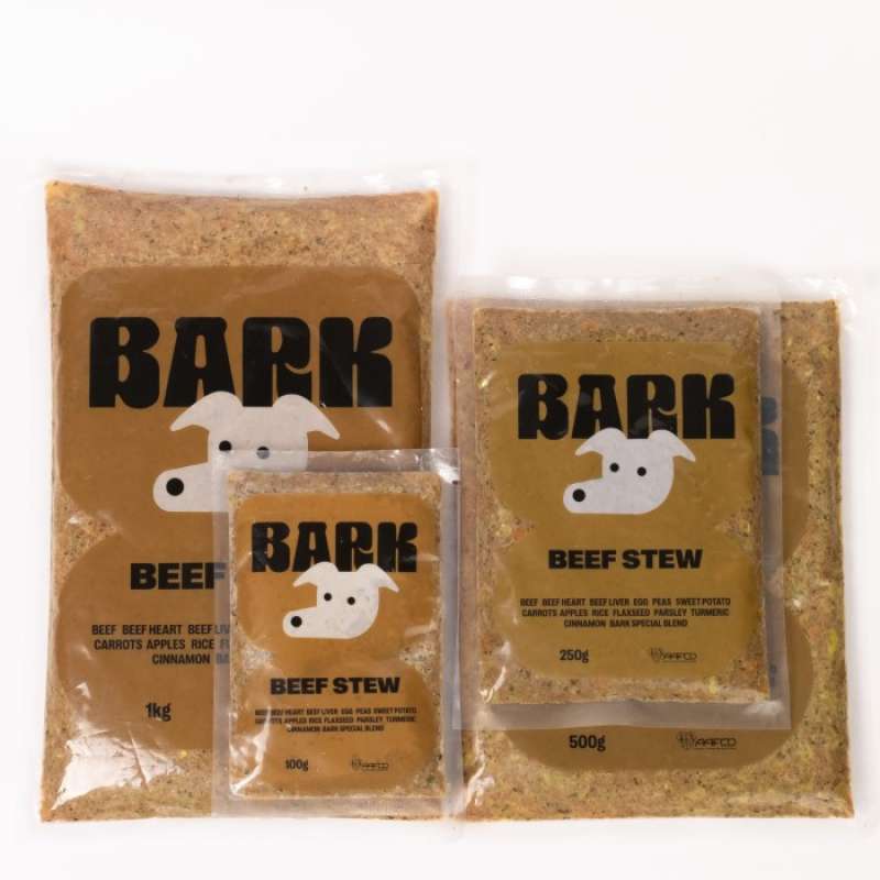 Promo Bark Cooked Dog Food - Beef Stew With Flaxseeds (1 Kg) Diskon 23% ...