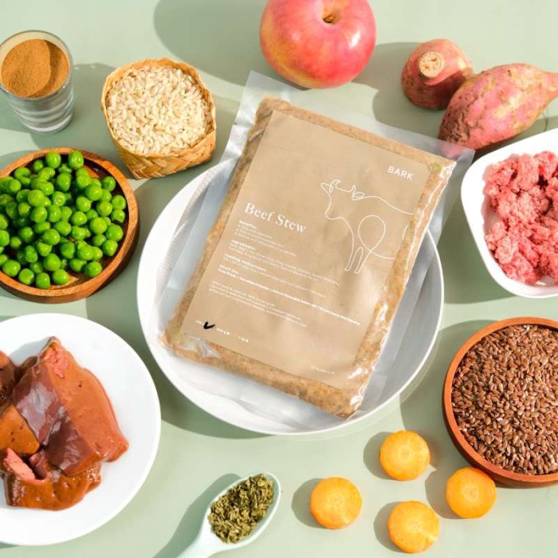 Promo Bark Cooked Dog Food - Beef Stew With Flaxseeds (1 Kg) Diskon 23% ...