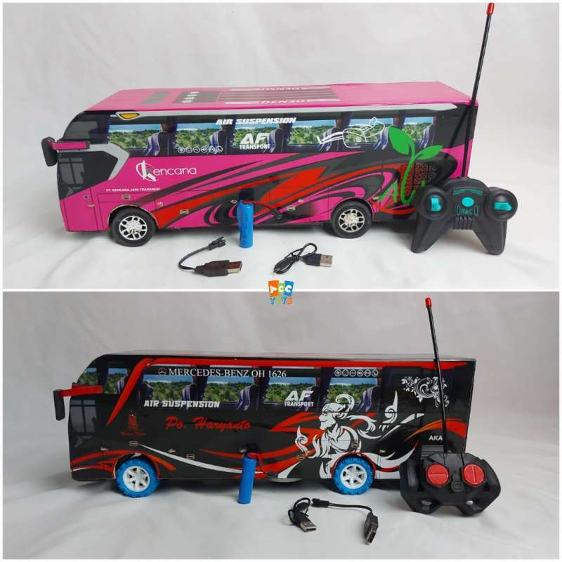 Jual Mainan Remote Control Bis Bus Basuri Telolet Lampu Suara ...