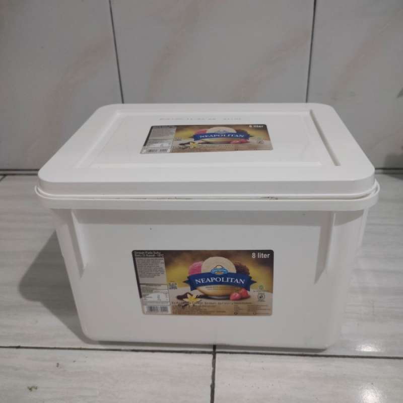 Jual Box Bekas Es Krim 8 Liter Wadah Ember Kotak Bekas Es Cream Campina ...