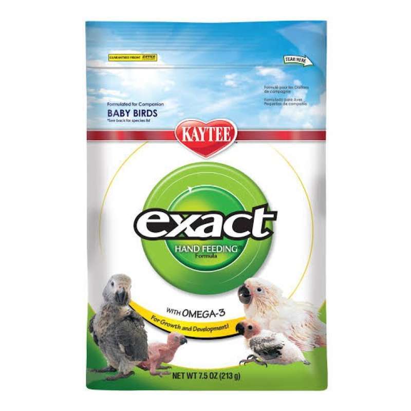 Promo Kaytee Exact Omega 3 Hand Feeding Formula For Birds & Parrot ...