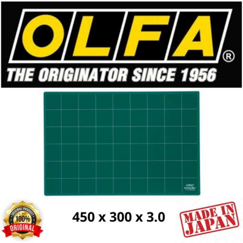 Promo Alas Potong Cutter Ncm-s (45cm X 30cm X 3mm) Olfa Cutting Mat ...