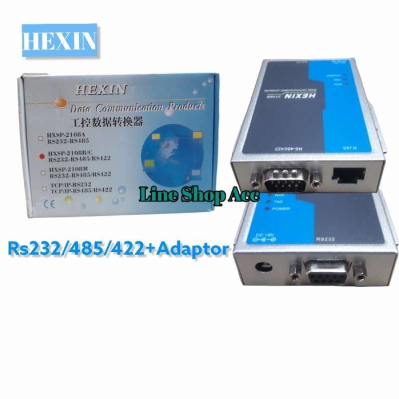 Promo Converter Hexin Rs232 485 + Adaptor Diskon 23% Di Seller Skala Store - Cengkareng Barat ...