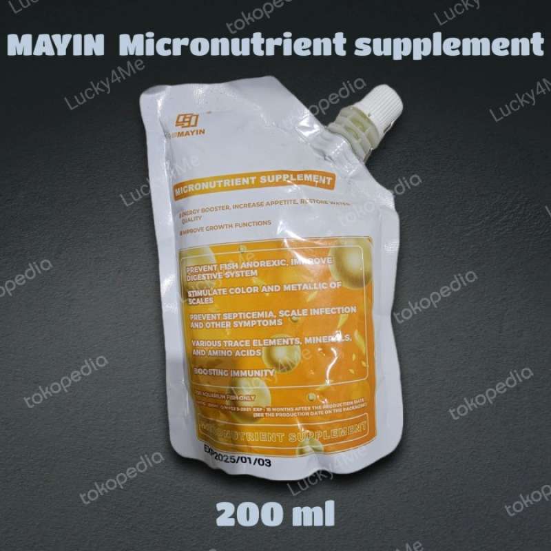 Jual Mayin Micronutrient Supplement - Fish Vitamin 200ml Di Seller ...