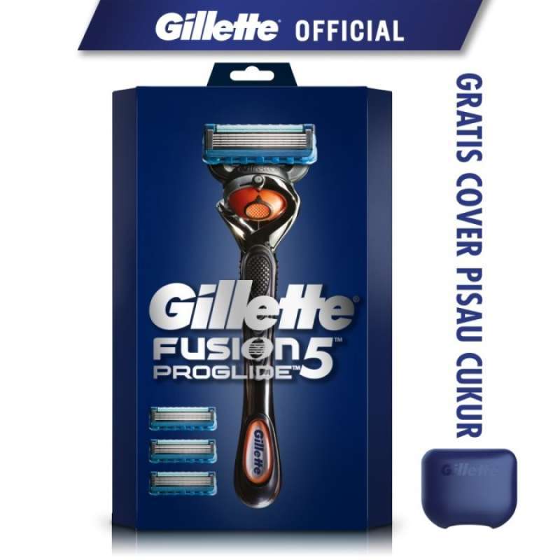 Jual Gillette Razor Handle Pisau Alat Cukur Fusion Proglide Proshield 5 ...