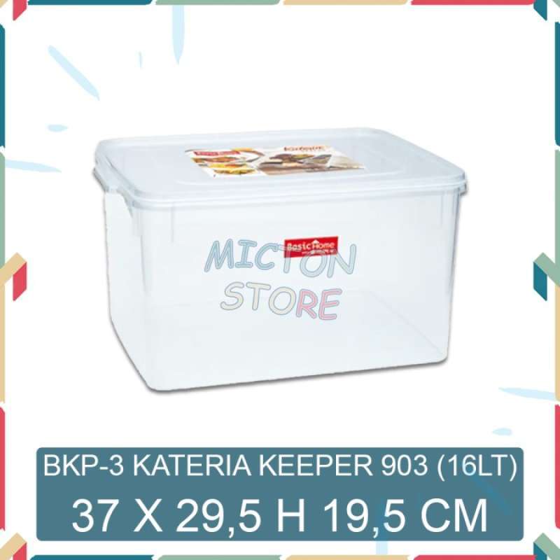 Jual Micton Lion Star Basic Home Kateria Keeper Foodie Grade Bpa Free Pp5 - Bkp-7 3 Liter Di ...