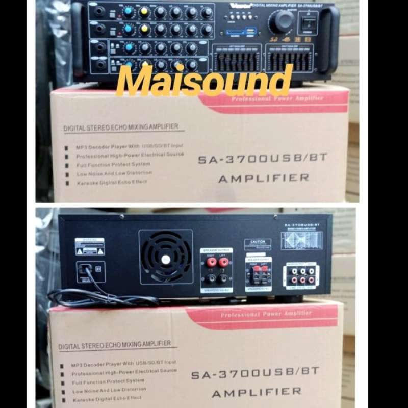 Promo Power Amplifier Weston Sa 3700 Usb Bluetooth Ampli Weston Sa3700 Diskon 23% Di Seller ...