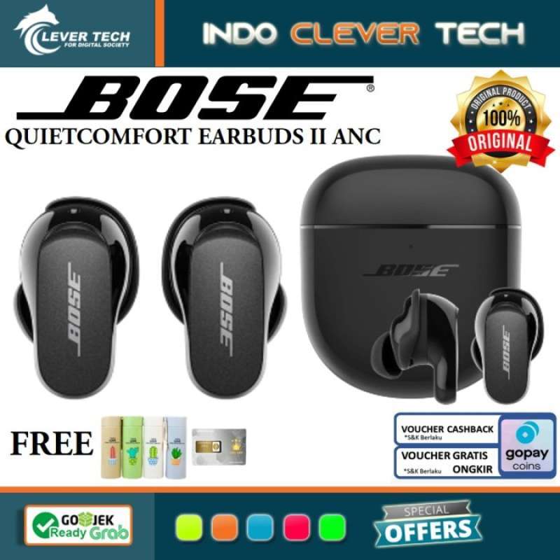 Promo Bose Quietcomfort Earbuds Ii Anc Noise Canceling Earphone Diskon ...
