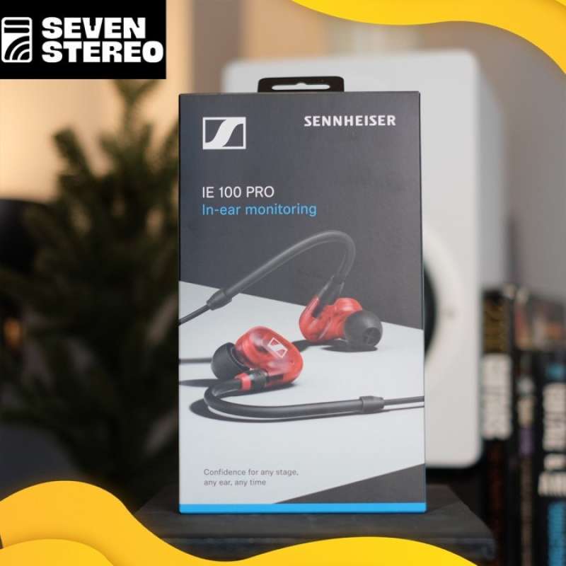 Promo Sennheiser Ie100 Pro In Ear Monitor Red Diskon 23% Di Seller ...