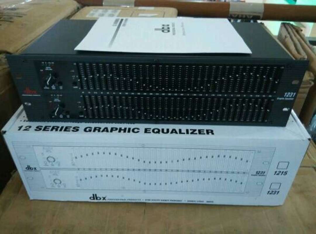 Promo Equalizer Dbx 1231 Utk Karaoke,speaker,sound System,studio ...