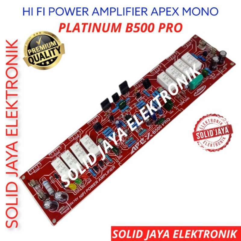 Promo Kit Driver Power Apex B500 Pro Mono Amplifier Pcb Fiber Platinum ...