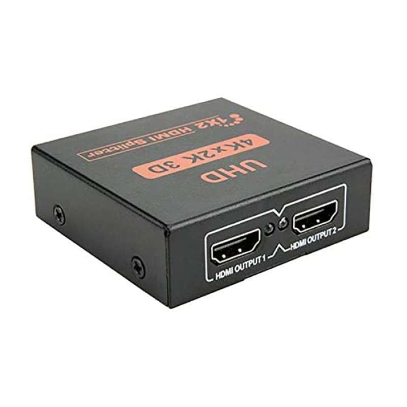Promo Hdmi Splitter 2 Port Hub 1x2 Hd Split 1 In 2 Out 3d 1080p Diskon ...