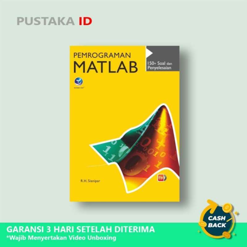Promo Buku Pemrograman Matlab :150+soal Dan Penyelesaian+cd Diskon 23% Di Seller Zawaru Store ...