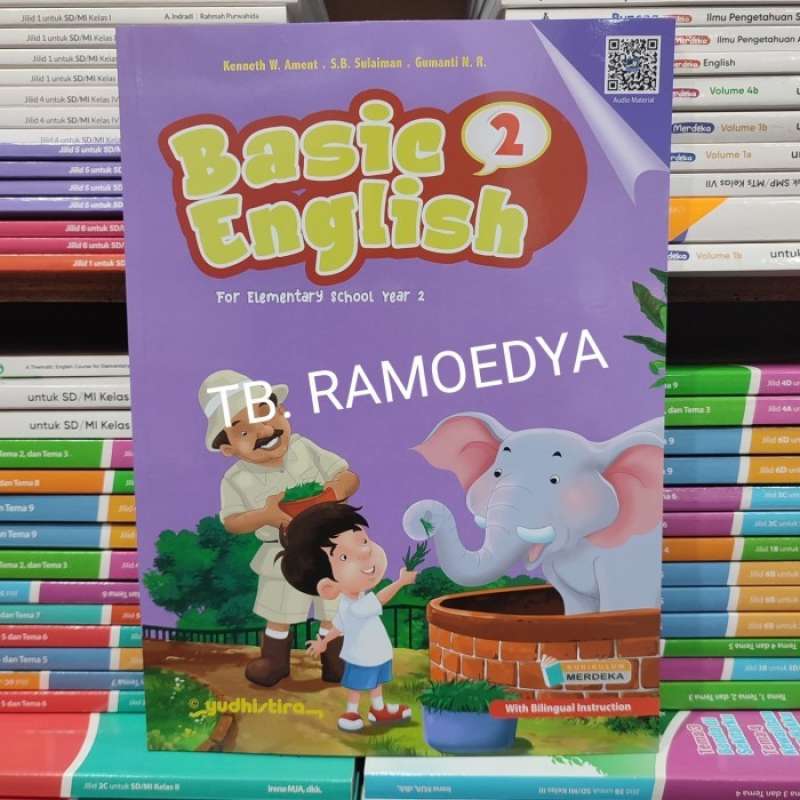 Promo Buku Basic English Sd/mi Kelas Ii Kurikulum Merdeka Yudhistira ...