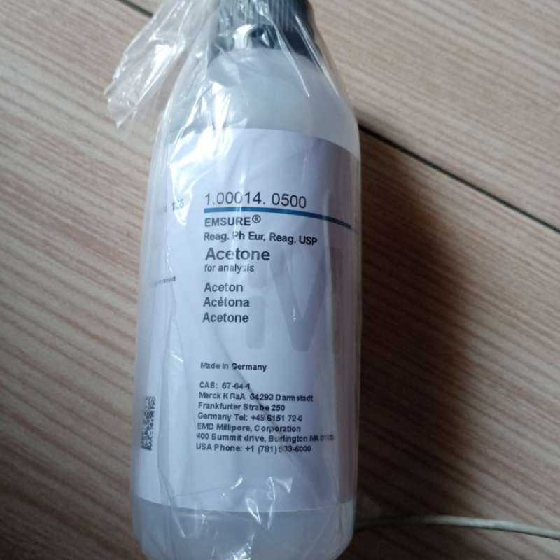 Jual Aseton Merck 500ml, Acetone Aceton Acetona Di Seller Aghanim ...