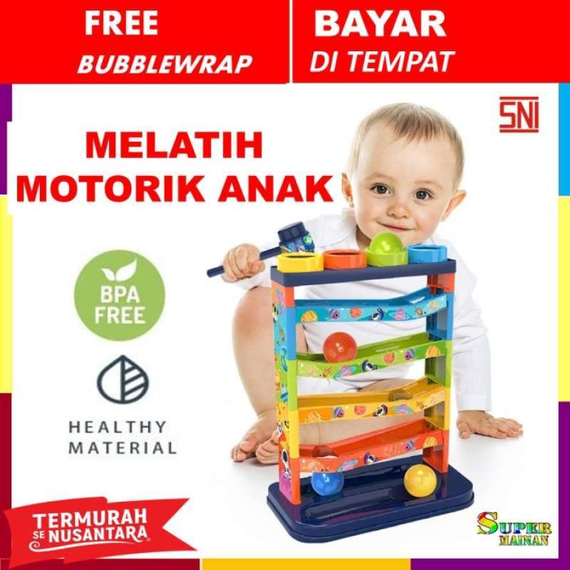 Promo Mainan Motorik Sensori Anak Mainan Edukasi Anak Umur 1 2 3 Tahun ...