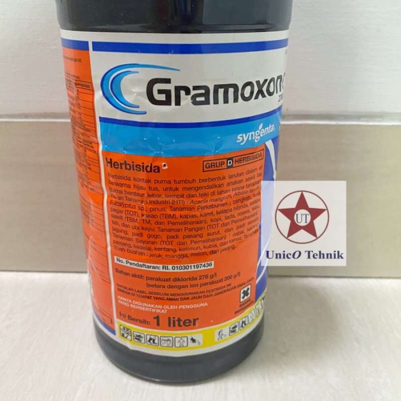 Promo Herbisida Gramoxone 276 Sl 1 Liter Obat / Racun Pembasmi Gulma ...