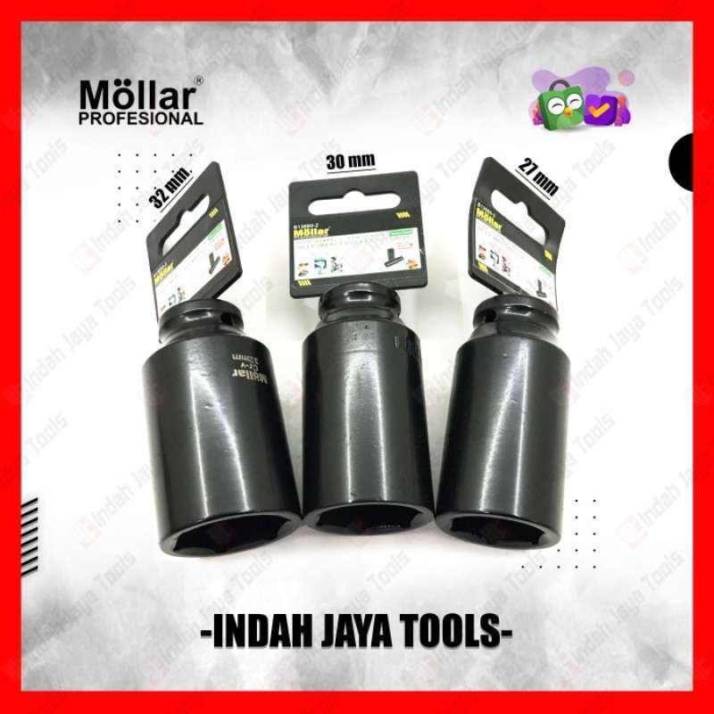 Jual Mollar Mata Deep Impact 27 30 32 Mm - Kunci Sok Panjang Socket ...
