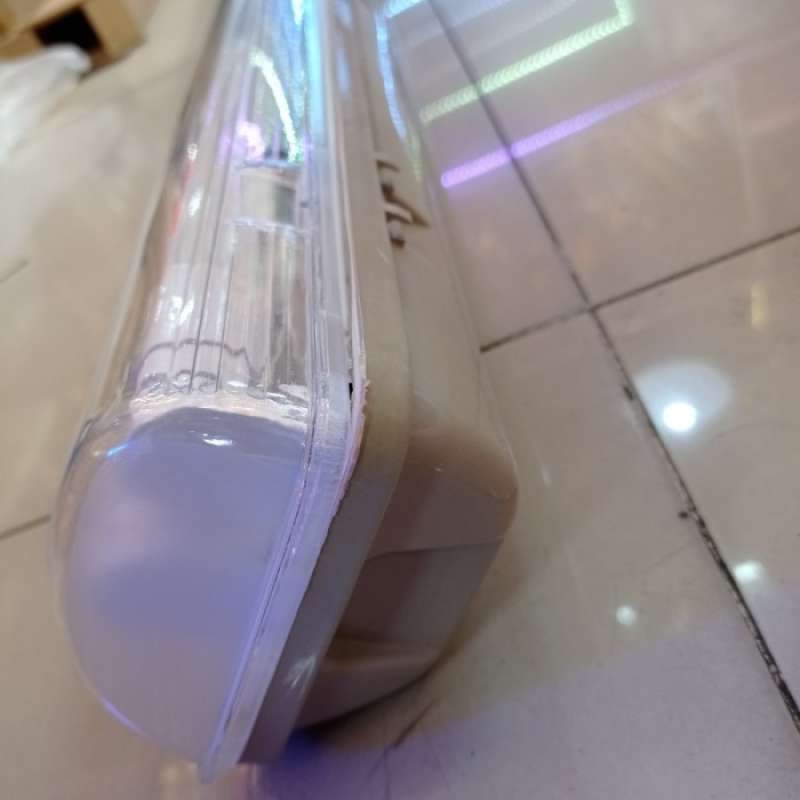 Jual Kap Tl 2x36 Waterproof Ip65 Set + Lampu T8 Led 18 Watt - 6000k ...