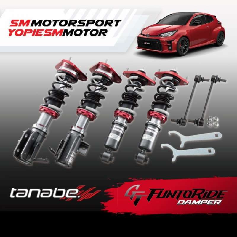Jual Coilover Tanabe Funtoride Damper Gr Yaris Sale - Pasang Bengkel Di ...