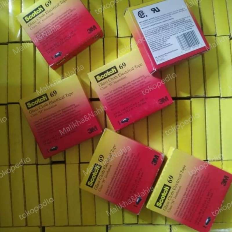 Jual Isolasi 3m Scotch 69 / Glass Cloth Electrical Tape Di Seller ...