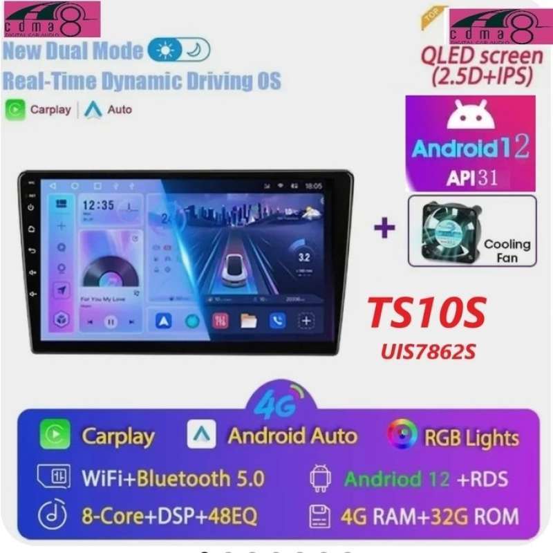Jual Head Unit Android Ts10 Dsp (asli) Build-in - Hu 9 Inch Di Seller ...
