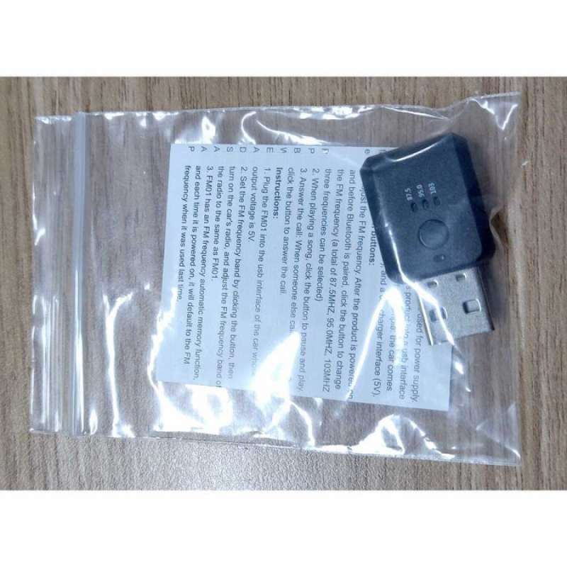 Jual Usb Dongle Car Koneksi Bluetooth 5.1 Fm Transmitter Adapter Di ...