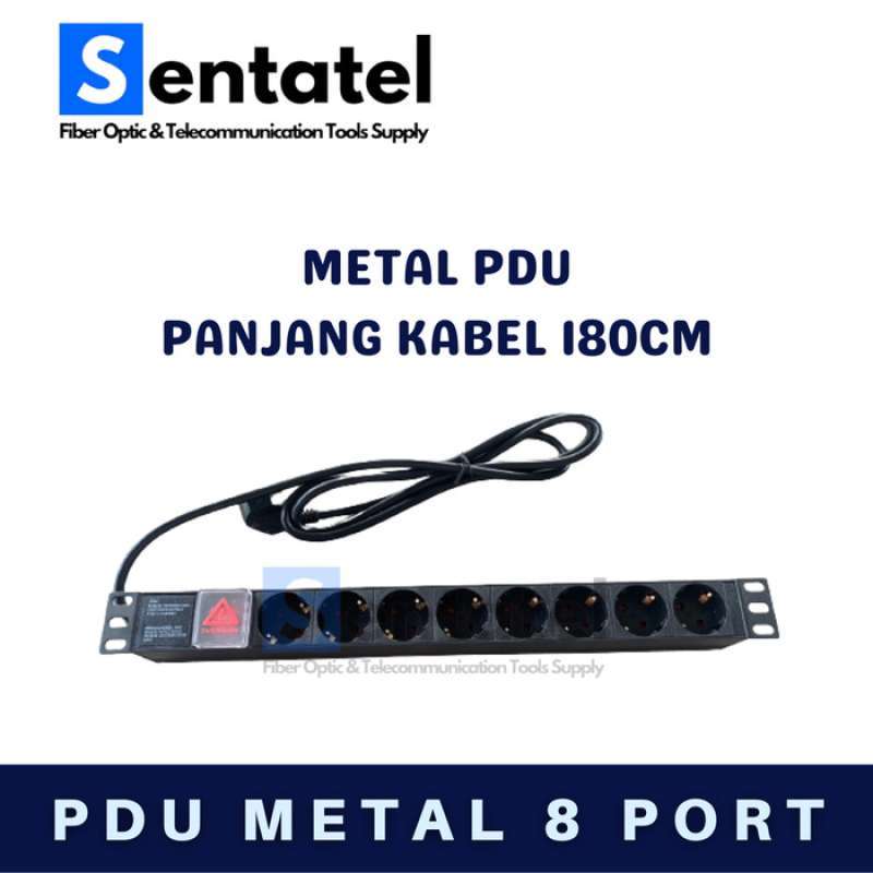 Jual Sentarack - Pdu Power Distributing Unit 8 Socket 16a Server Rack - Plastik Di Seller ...