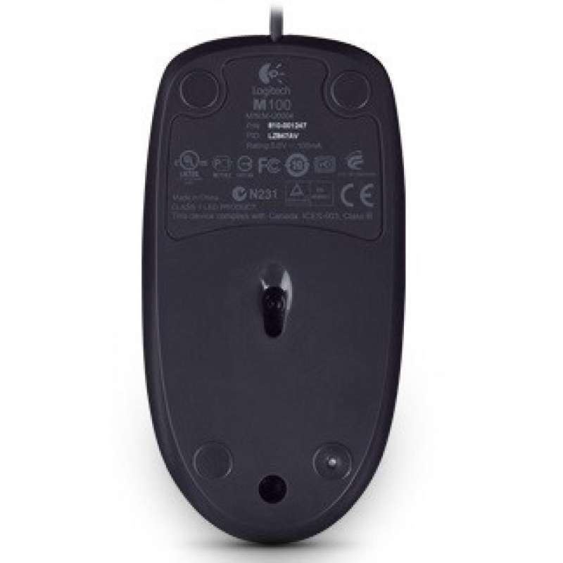Jual Wired Optical Mouse M100r Aksesoris Sandal Dasbor Dasbot Dasboard ...