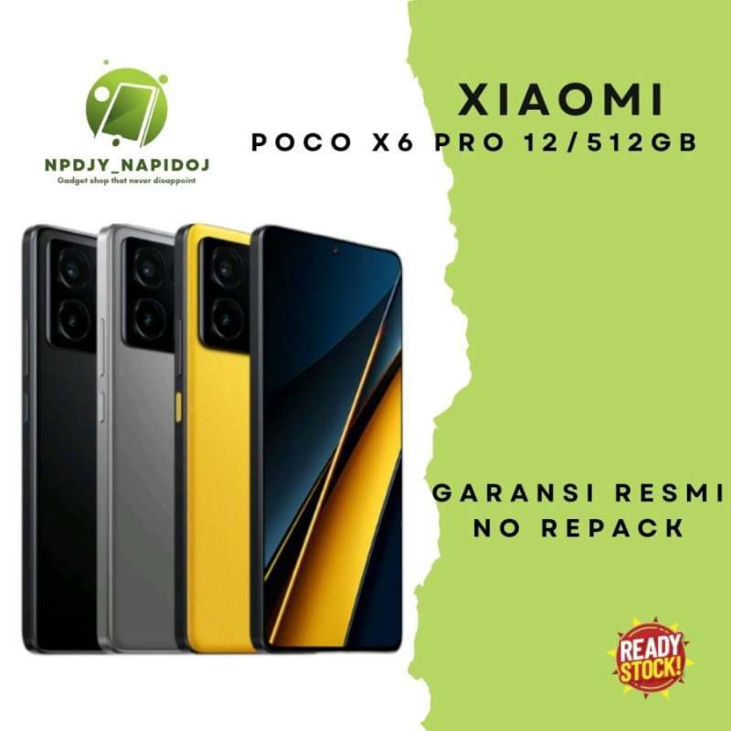Jual Xiaomi Poco X6 Pro 5g 12/512 Garansi Resmi Di Seller Npdjy_napidoj - Darmo, Kota Surabaya ...