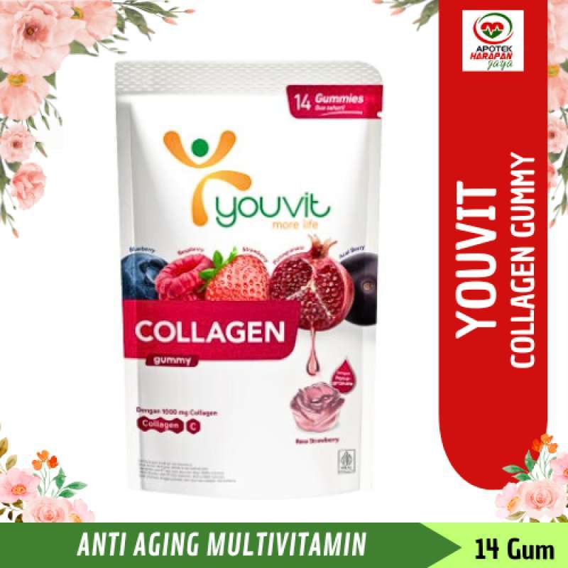 Promo Youvit Erha Multivitamin Collagen Diskon 7% Di Seller Apotek ...